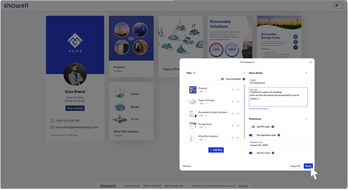 Introduction for Showell Users