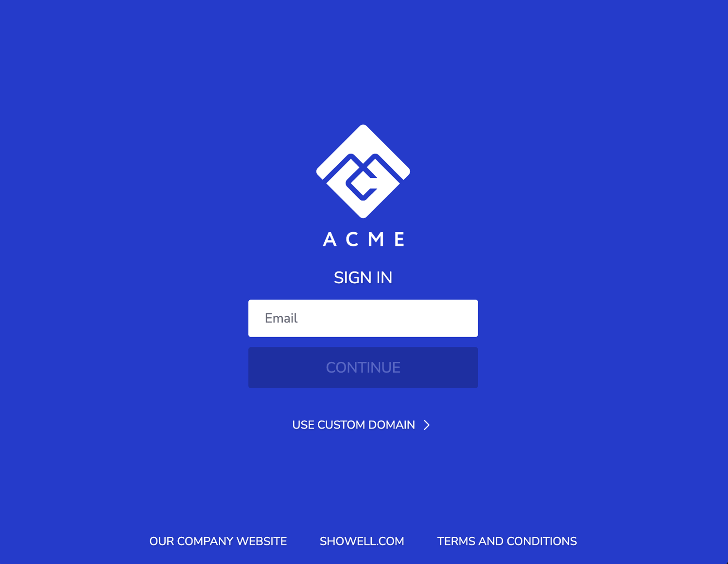 Custom Domain